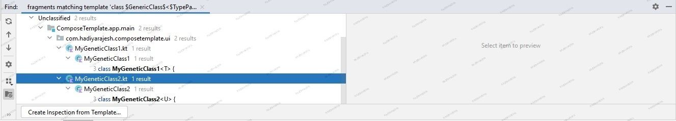 How to use Structural search in Android studio - Rajesh Hadiya