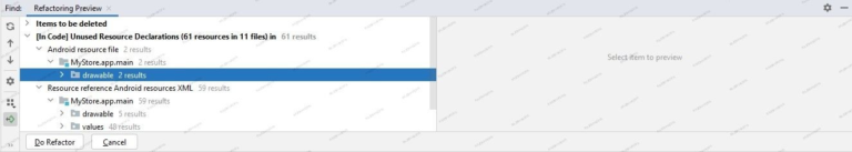 How to remove unused resources in Android studio - Rajesh Hadiya